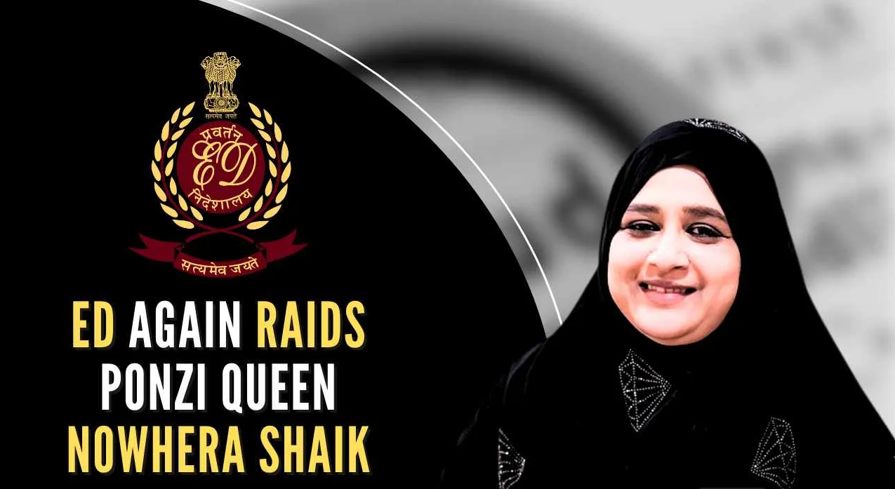 ED raids in Hyderabad uncover properties worth 70 crore - Nowhera Shaik